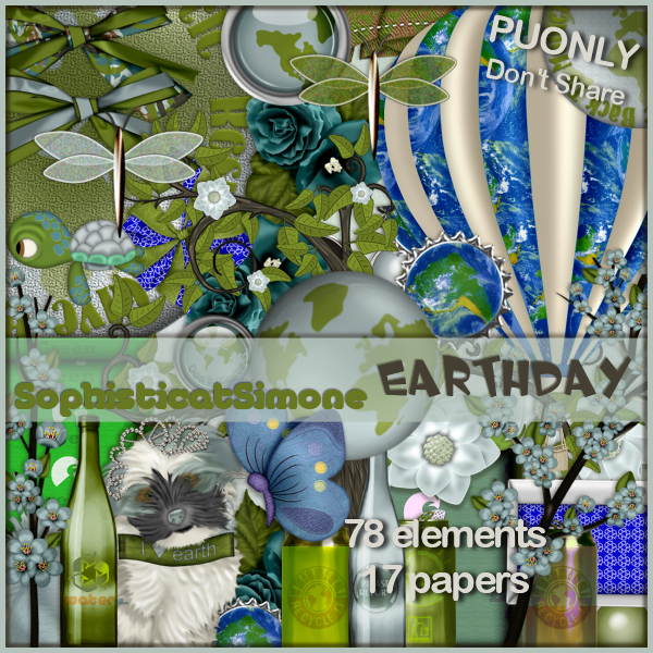 Scrappy Bit Of Fun: New Scrap Kit: Earth Day 2012