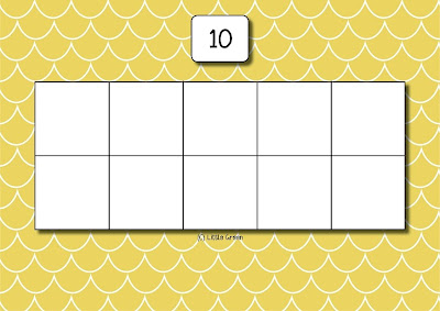 Little Green: Freebie Friday - Ten Frame Printables