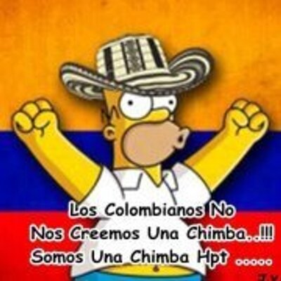 imagenes de homero simpson con la camiseta de colombia para whatsapp