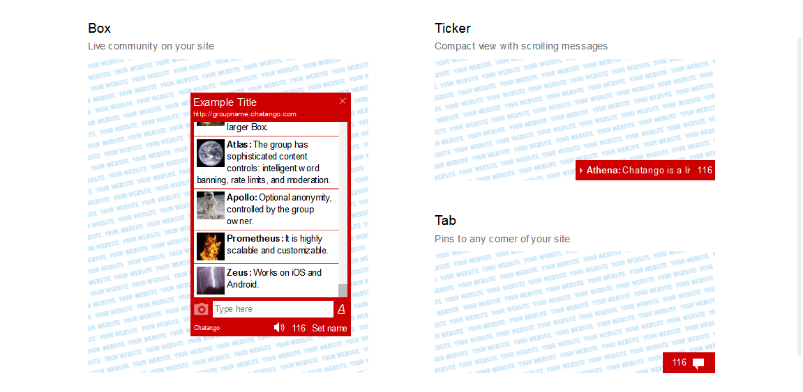 Chatango aplikasi chating untuk web blog android yang sangat ringan ...