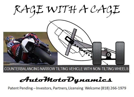 Tilting Vehicles Blog: Narrow Tilting Vehicle with Non-Tilting Wheels ...