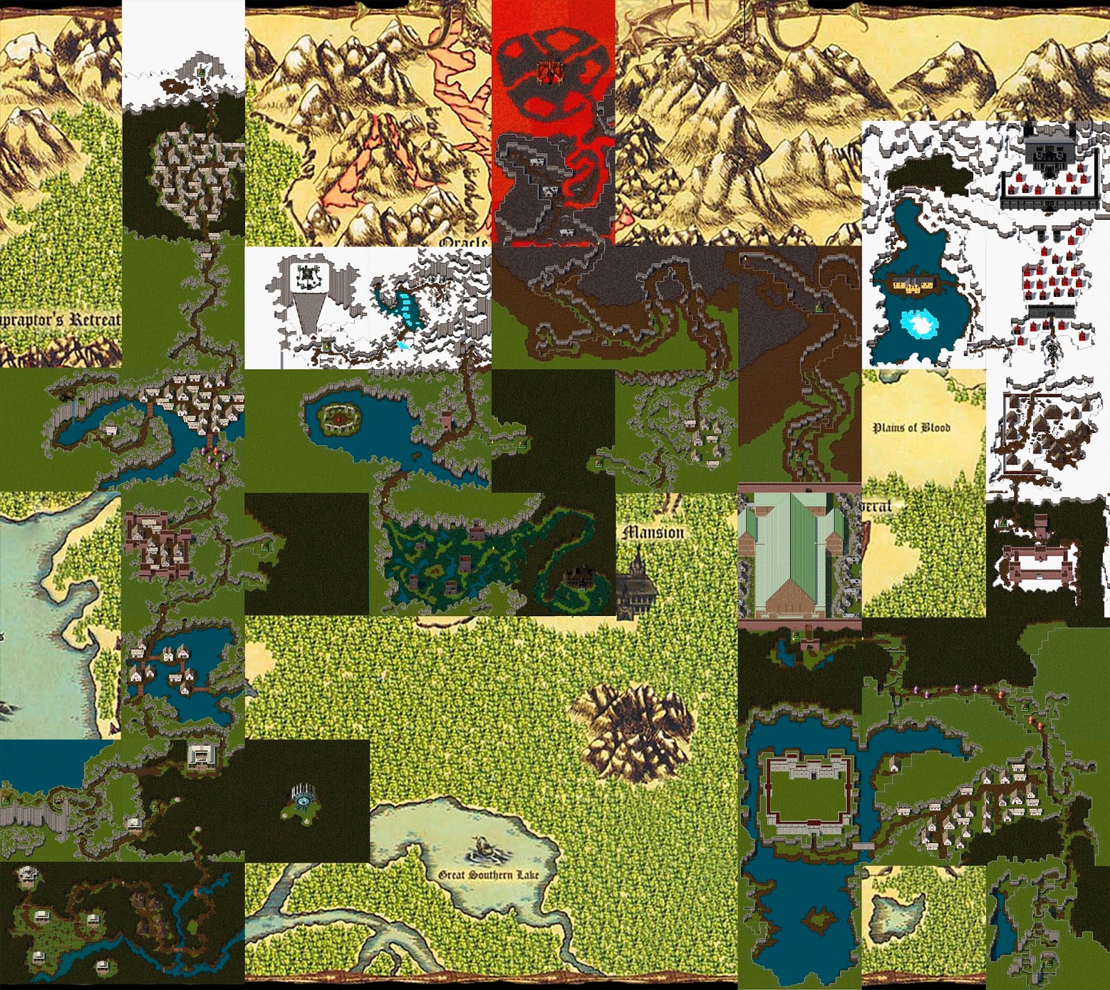 My interpretation of the World Map : r/LegacyOfKain