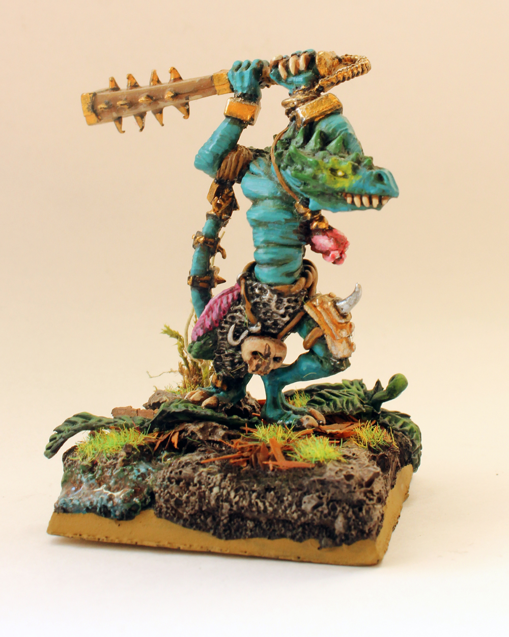 Mini Nature Art: Kroxigor 1