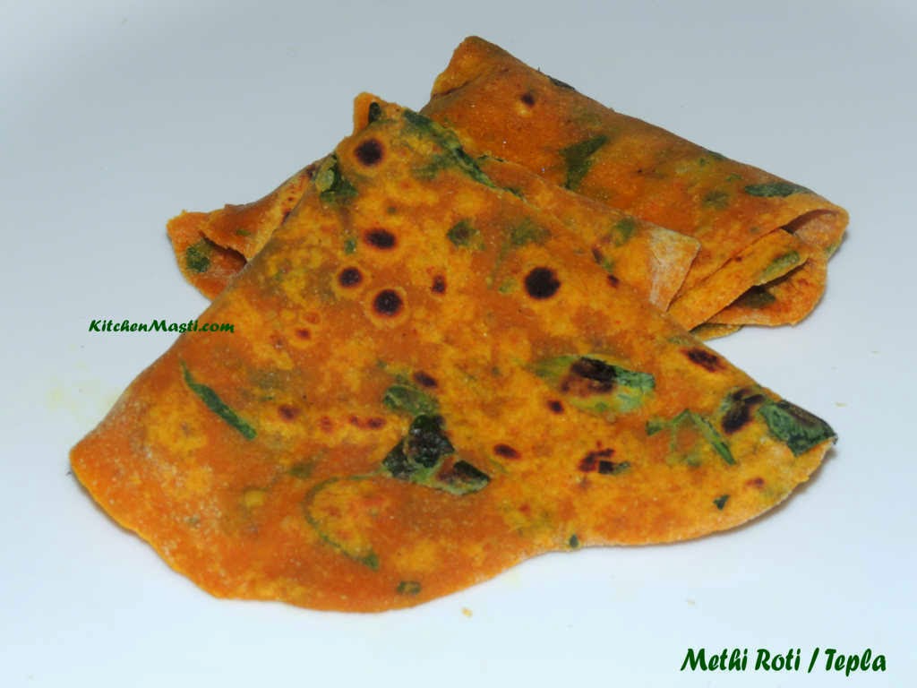 Methi Roti / Tepla / Chapati Recipe | Vegetarian Recipes