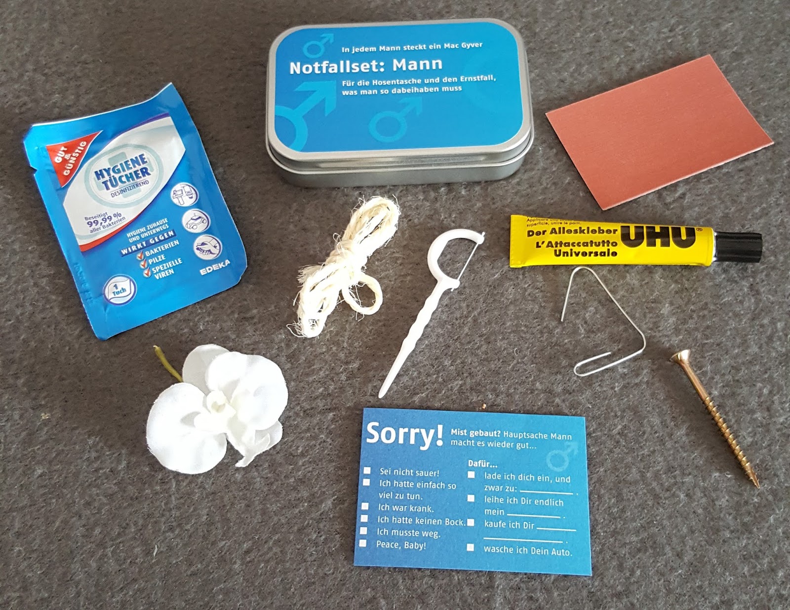 Mel´s Teststübchen: Notfallsets