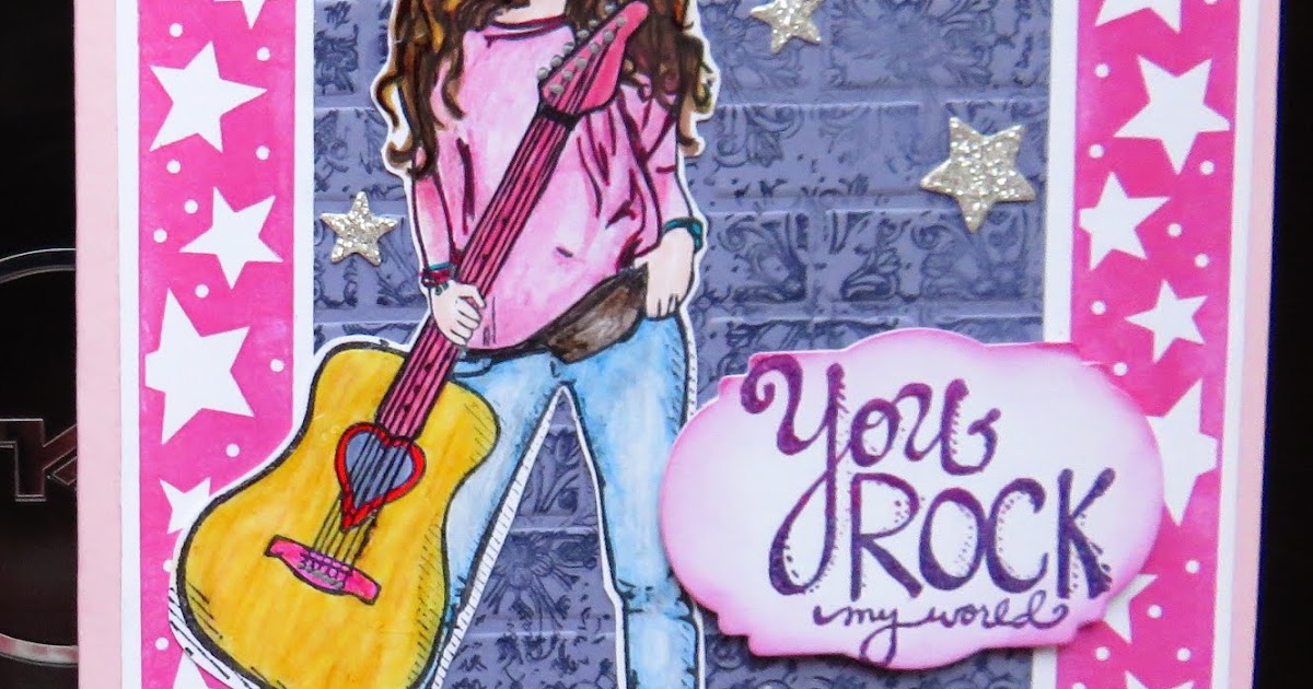 "Hi" Notes: You Rock! - Frame it Up!!