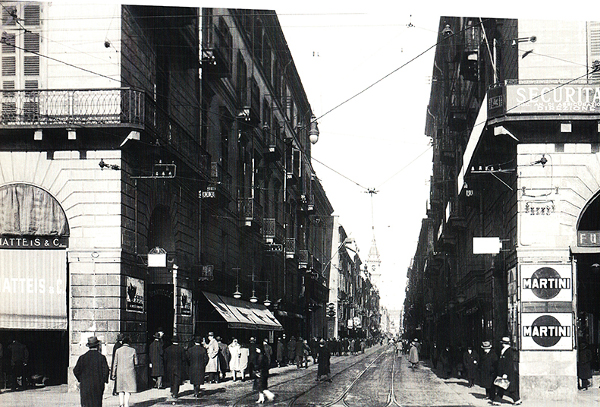 Com'era via Roma, prima della demolizione