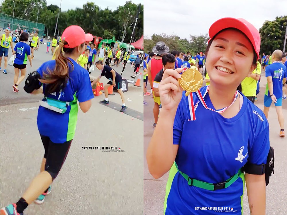 22KM | Skyhawk Nature Run 2018 马六甲天鹰马拉松甘榜路跑赛 - 乐飞翎 ♥ LUVFEELIN