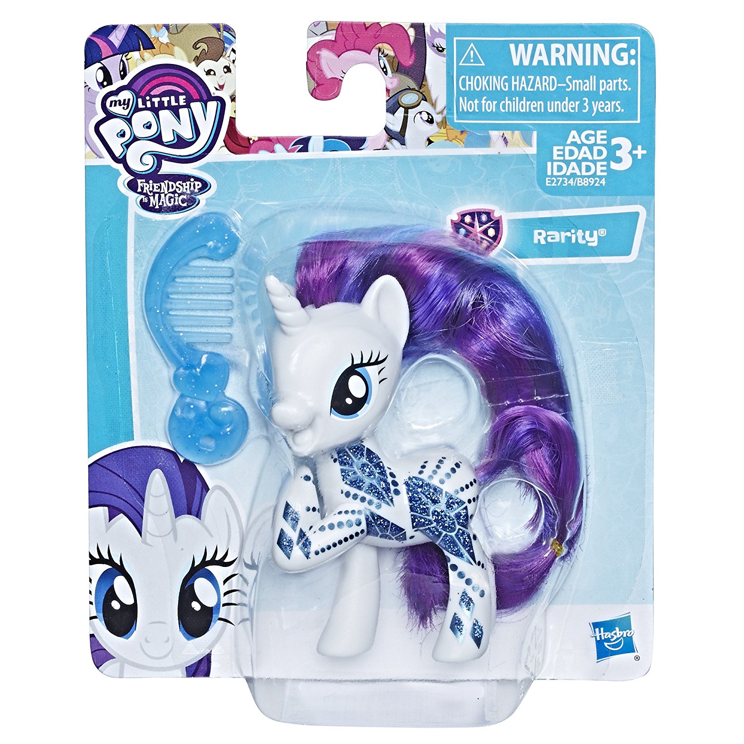 My Little Pony Pony Friends Singles Rarity Brushable Pony | MLP Merch