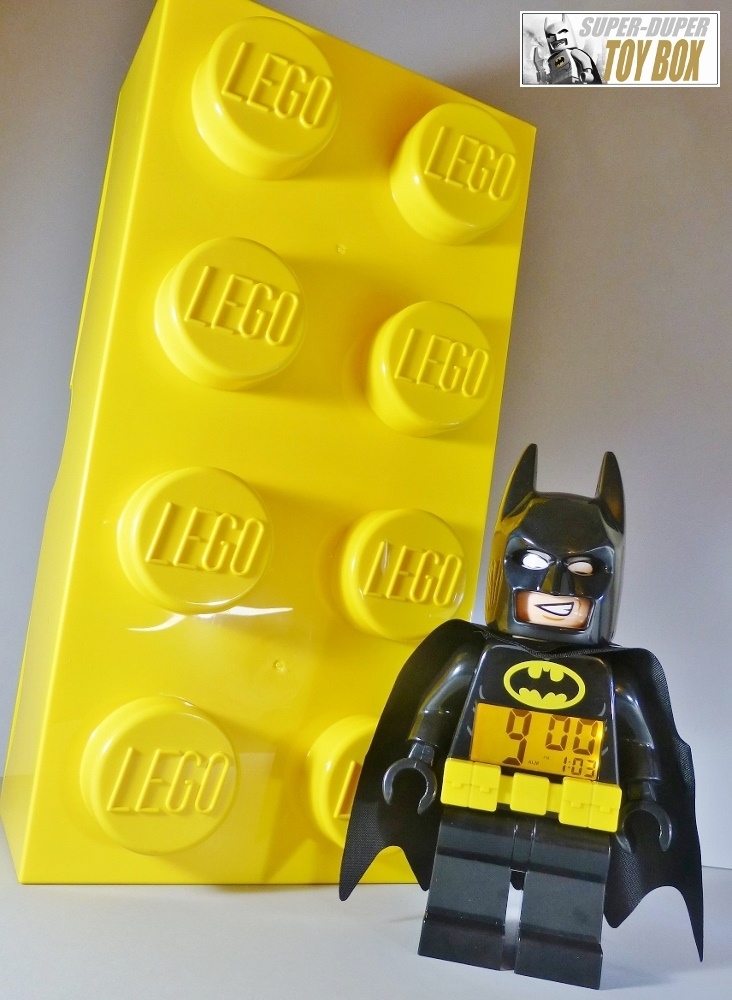 Super-DuperToyBox: Lego Batman Storage Brick & Alarm Clock