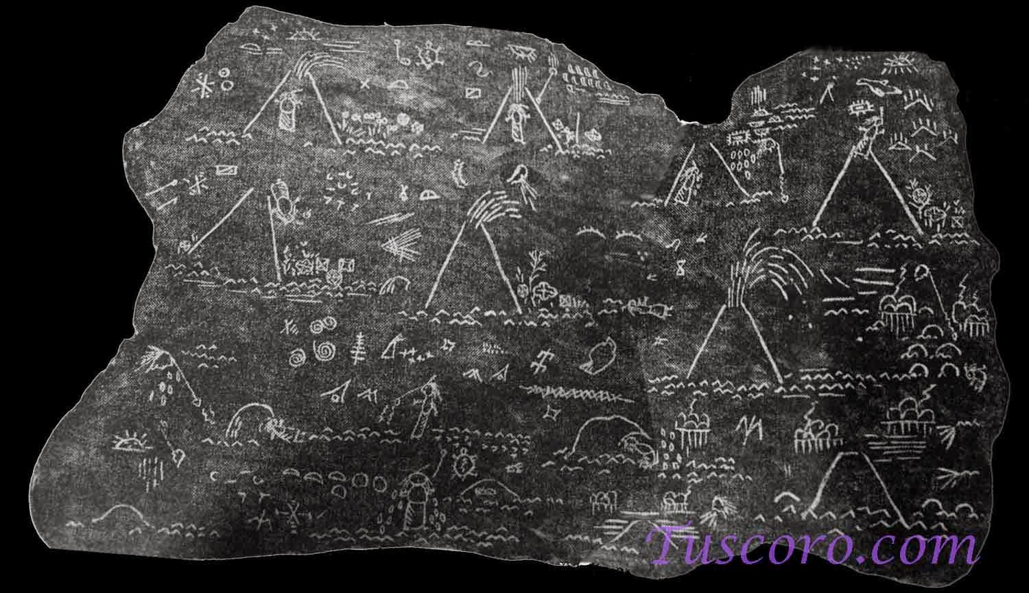 Tuscoro: Strange Marble Tablet found in Cottonwood Canyon 106 Years ago ...