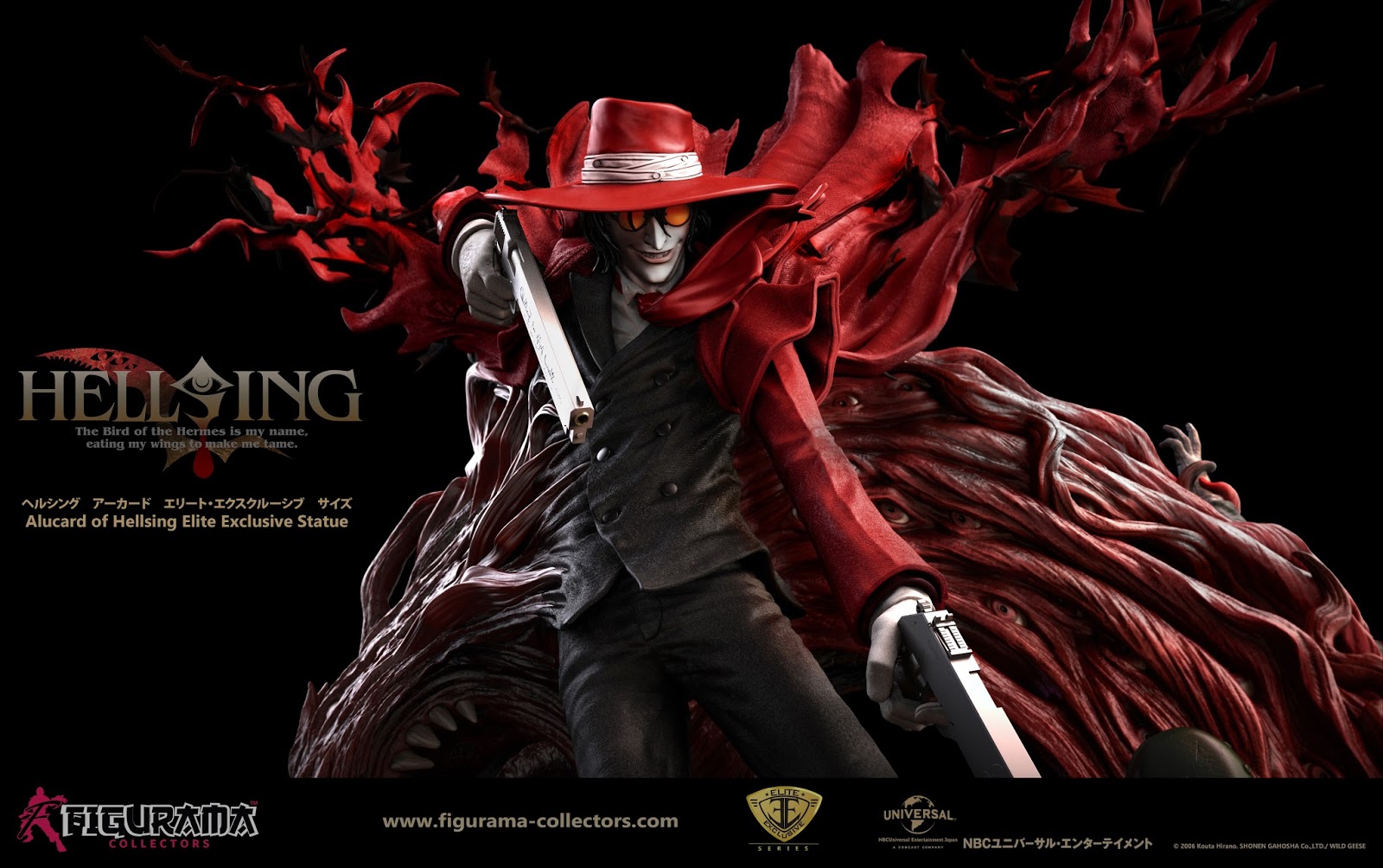 Hellsing Ultimate - Alucard Elite Exclusive statue (Figurama Collectors)