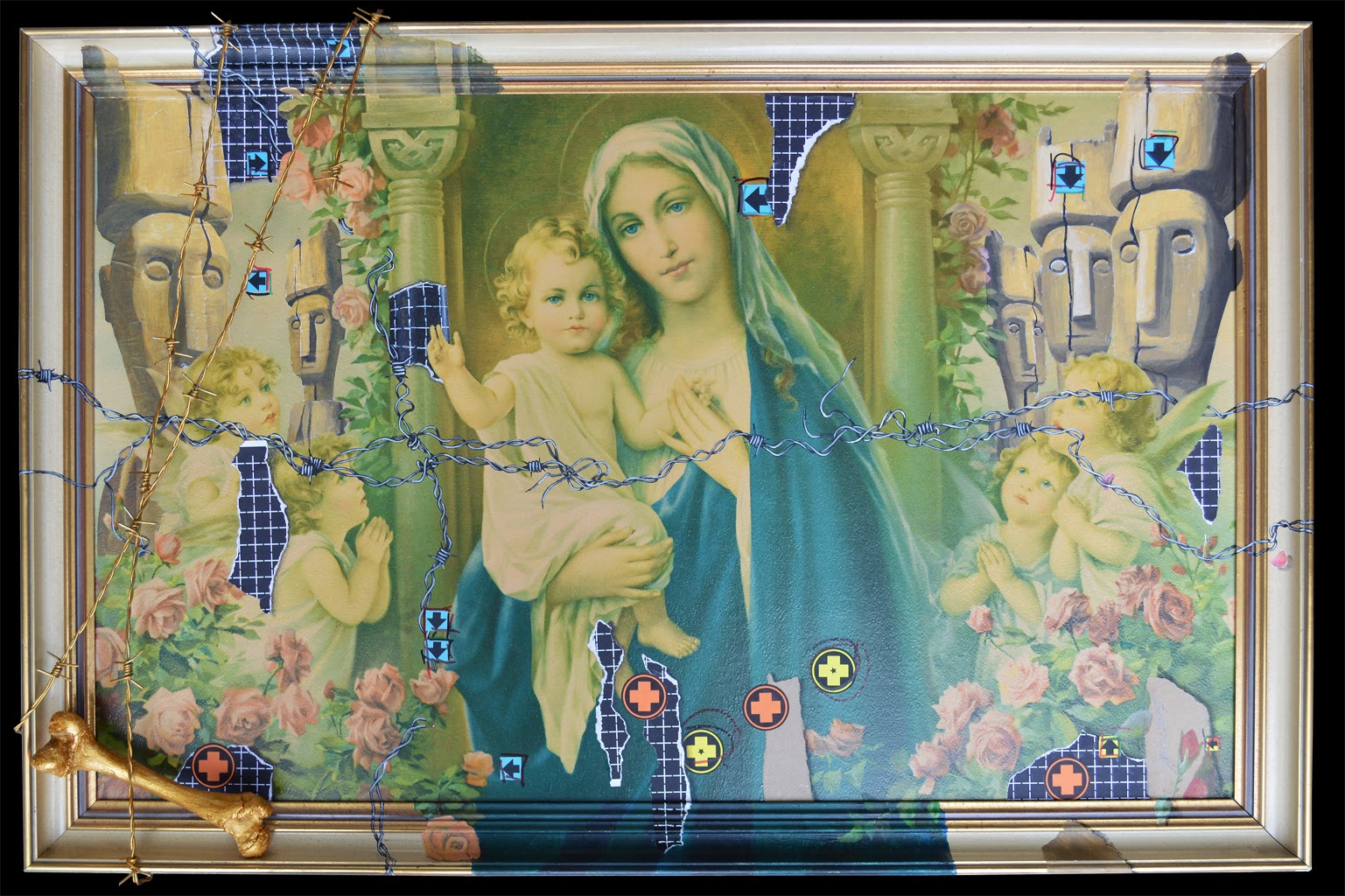 Back to Art: Madonna in Roses