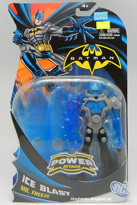 toyhaven: Review: Mattel Batman Power Attack Ice Blast Mr Freeze 6.5 ...