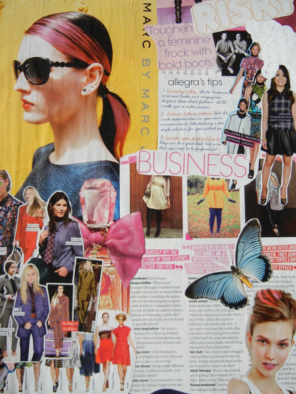 Fashion Icon Collage