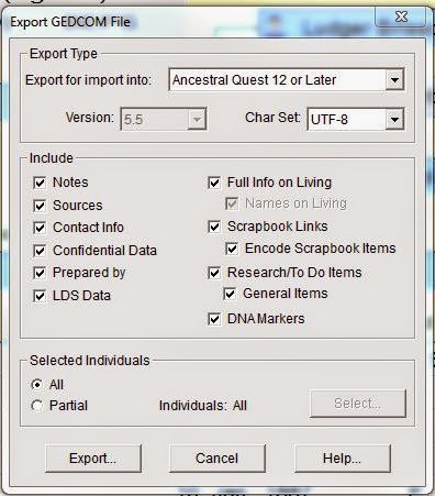 Cues & Clues for AQ: A GEDCOM File: One of the Ways to Share Your ...