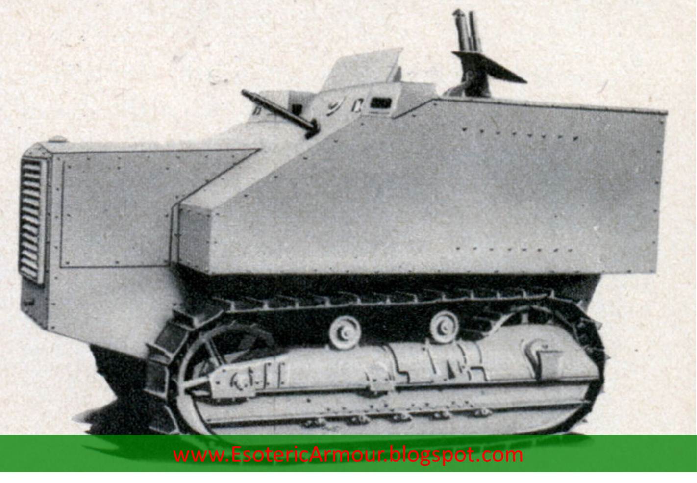Esoteric Armour: Afghanistan Disston Tractor Tank