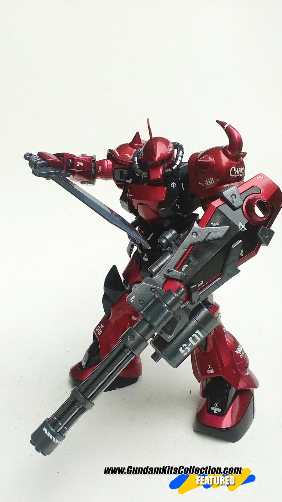 Custom Build: MG 1/100 Char's Gouf Custom