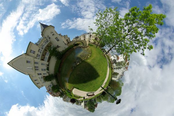 Panorama yang Diambil Dari Sudut 360 Derajat