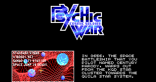 The CRPG Addict: Game 250: Cosmic Soldier: Psychic War (1987)