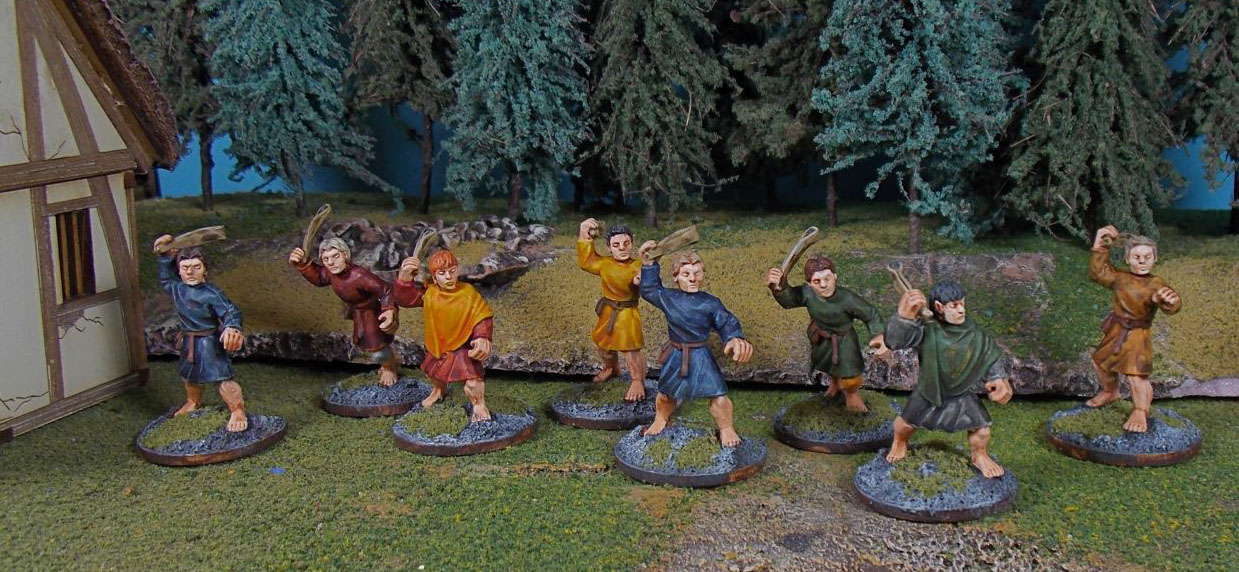Analogue Hobbies: From JohnM: 28mm Dark Age Anglo Saxon Slingers (40 ...