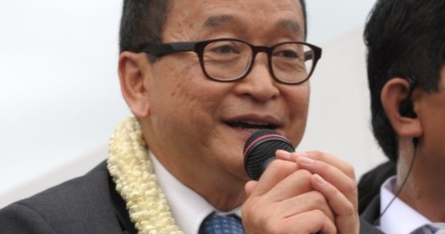 Opposition Leader Sam Rainsy Returns to Cambodia