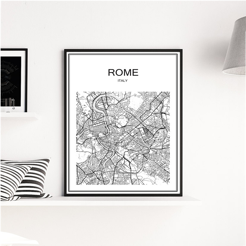 LA VALSE D´AMELIE: LA OPCIÓN LOW COST DE LÁMINAS DE MAPAS Y ANDY WARHOL