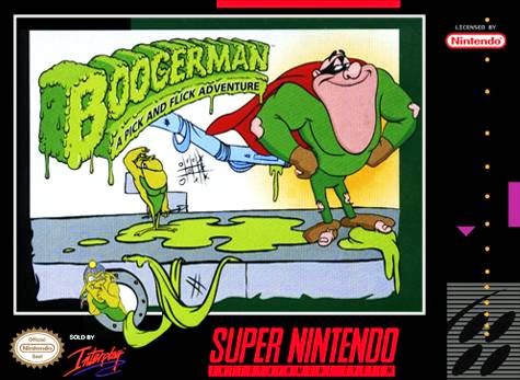Nerdicus SNES Review #37: Boogerman: A Pick and Flick Adventure ~ Life ...