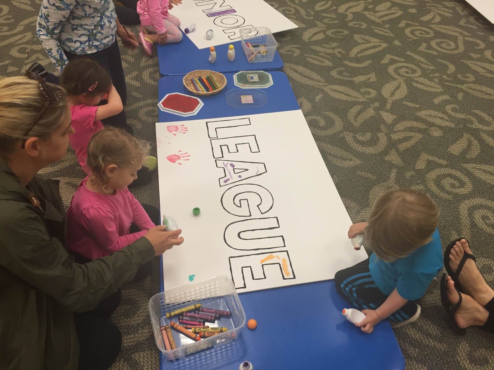 LibraryLaura: Junior League Artists