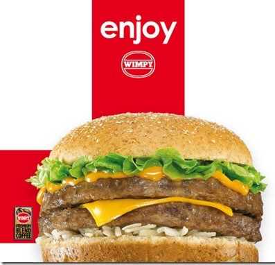 WIMPY.....ICONIC FAST FOOD CHAIN