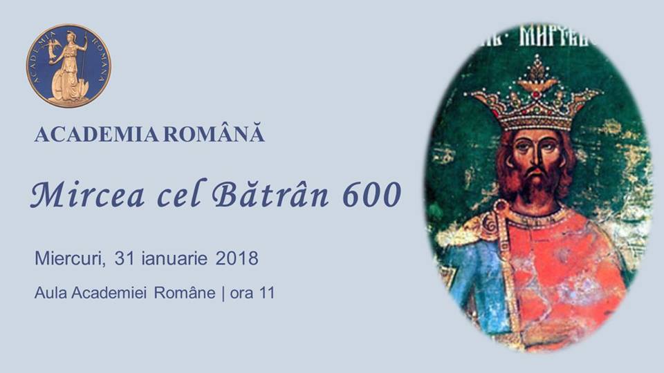 Ştiinţă pentru toţi: MIRCEA CEL BĂTRÂN: 600 DE ANI