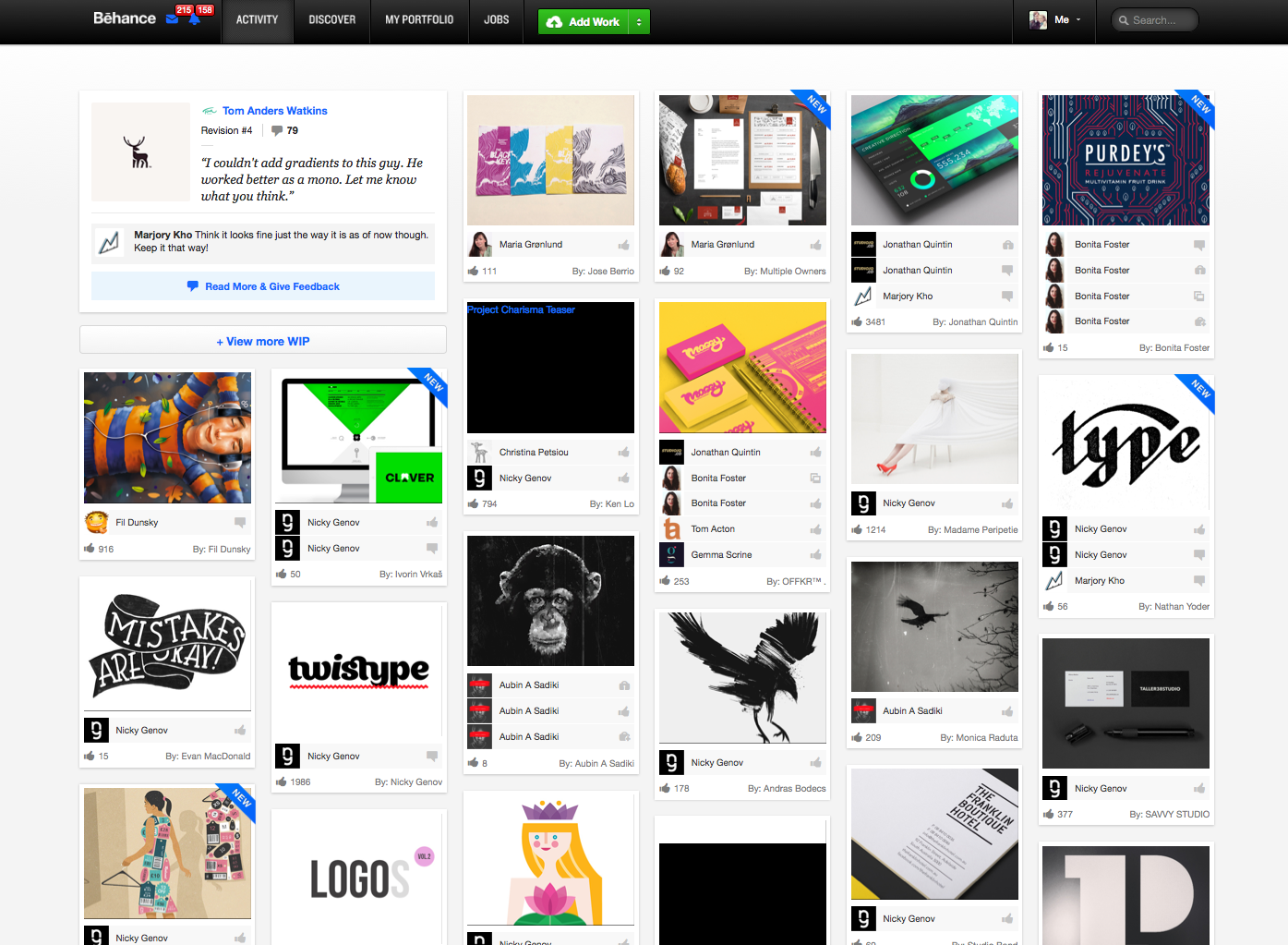 Behance Updates | Graphic Design Blog