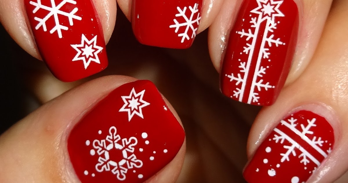 Wendy's Delights: Icicle Frost Christmas Water Decals from Sparkly Nails