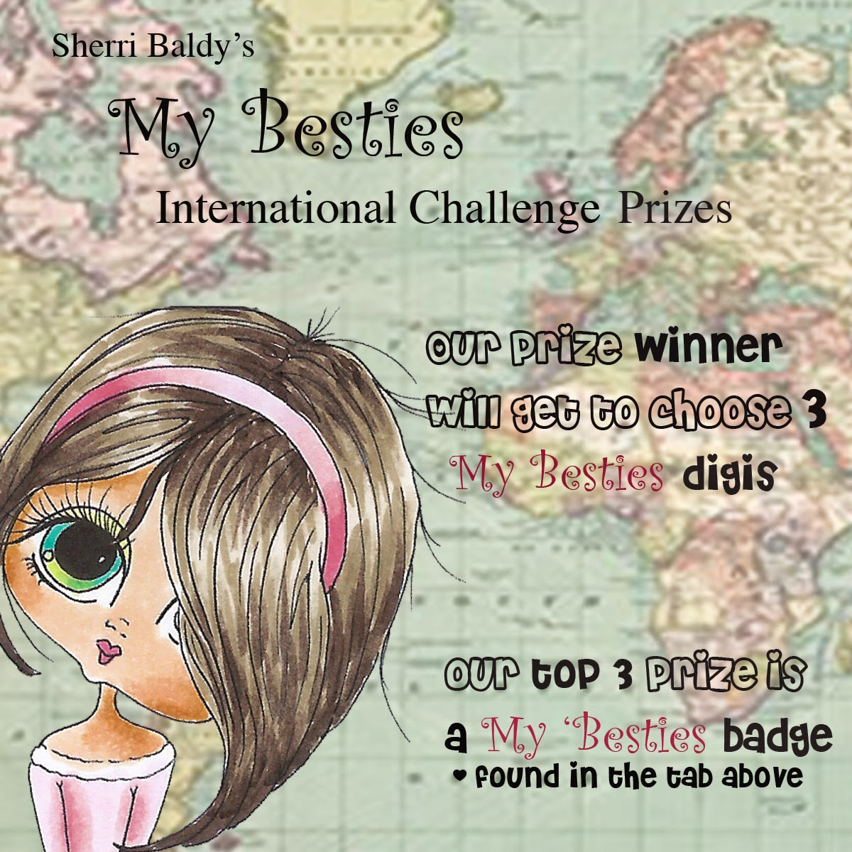 Besties International Challenge : Welcome to Challenge #5 3D or 3 ...