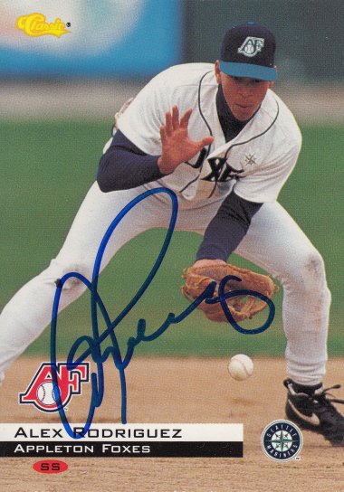 Daily Autograph: Alex Rodriguez