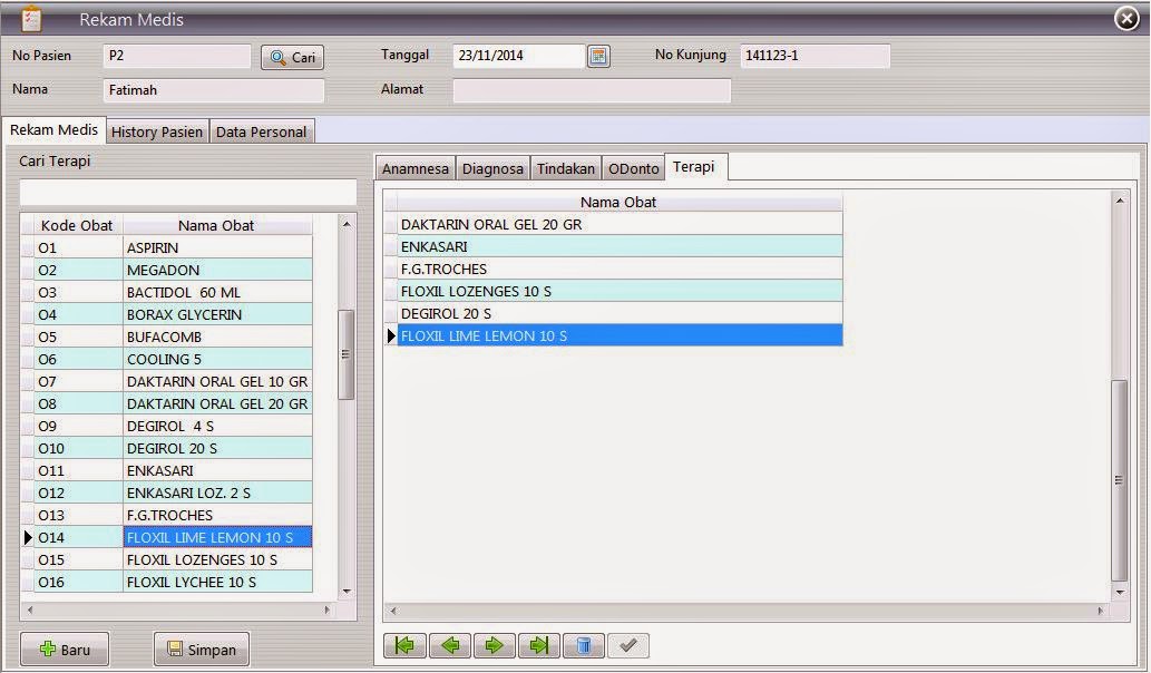 Altaifa Software House: Software Aplikasi Klinik Dokter gigi - Easy Dentist Assitant versi 3.1