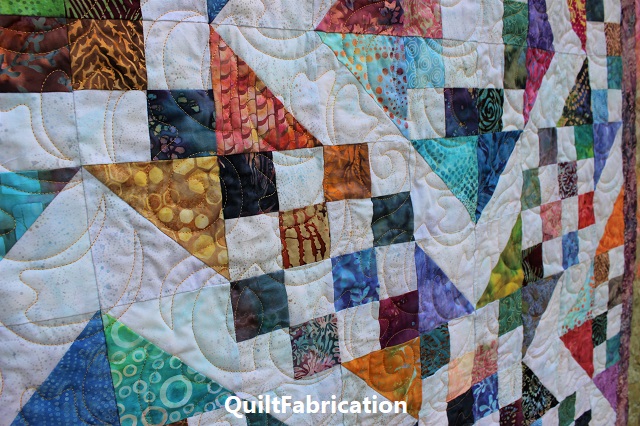 Batik Scrap Quilt