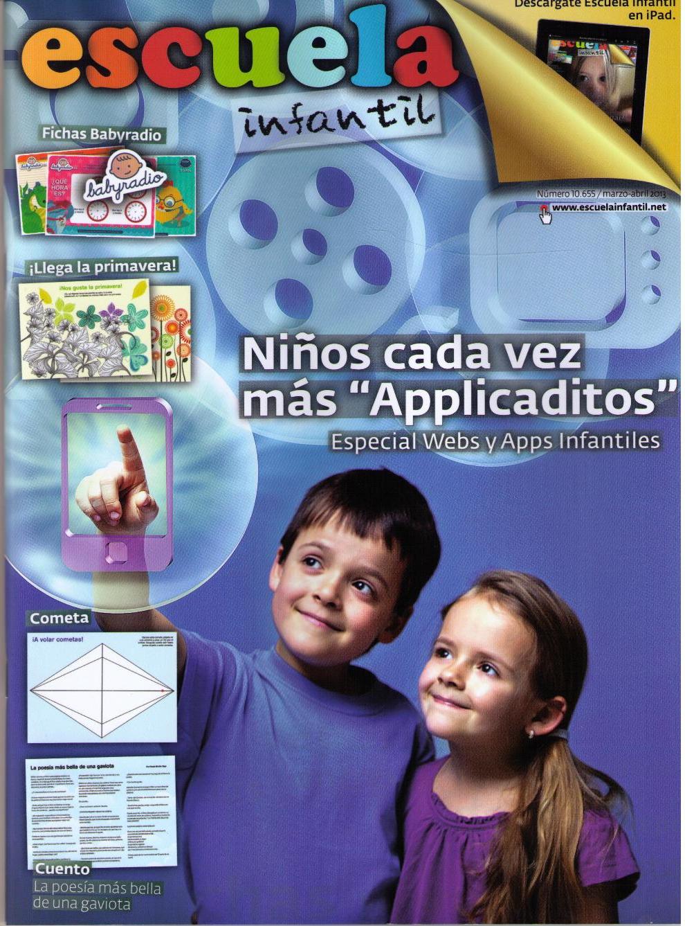 Te voy a contar un cuento: Artículo en revista Escuela Infantil