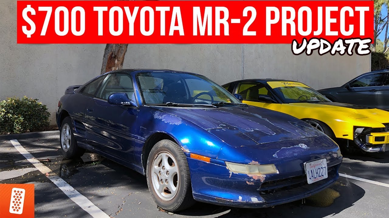 WATCH: THE $700 MR2 PROJECT IS GOING TO THE PAINT SHOP?!?!