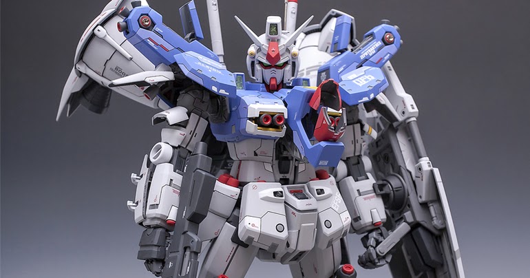 GUNDAM GUY: PG 1/60 Gundam GP01 FB Full Burnern - Customized Build