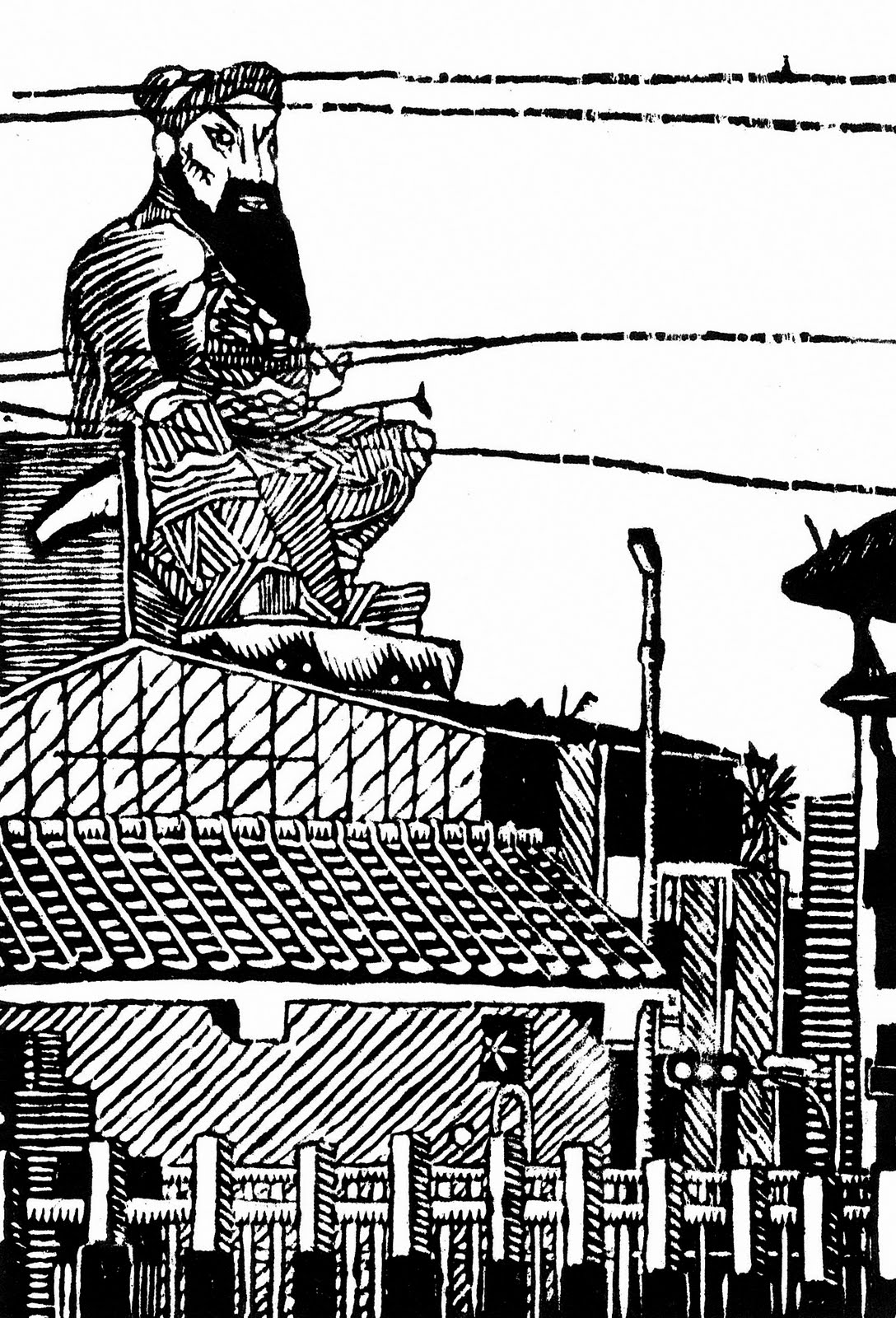 Jon Renzella- Woodcuts