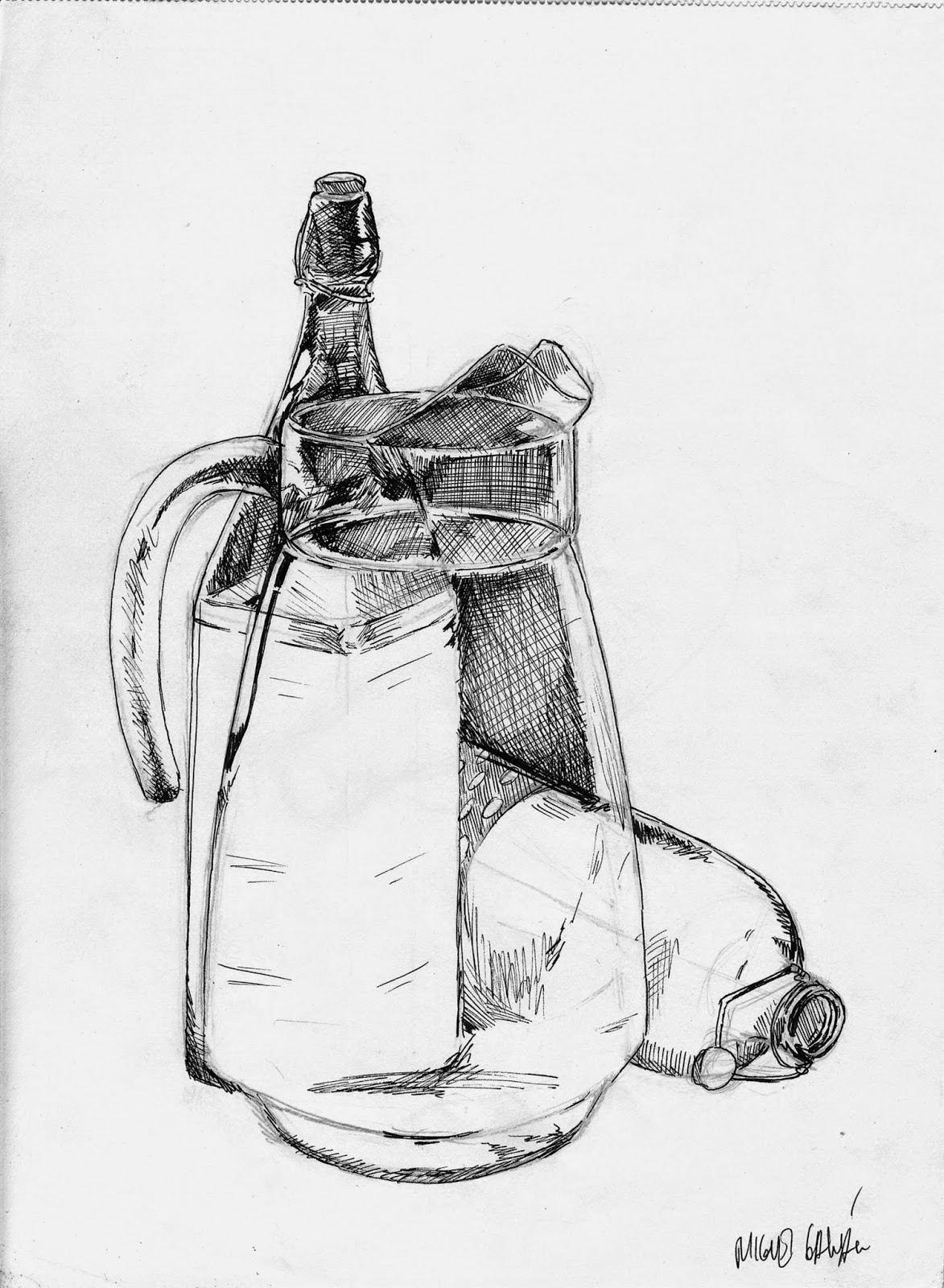 CIENOANTIGUO: algunos sketch rapidos-bodegones (un poco cutre con la ...