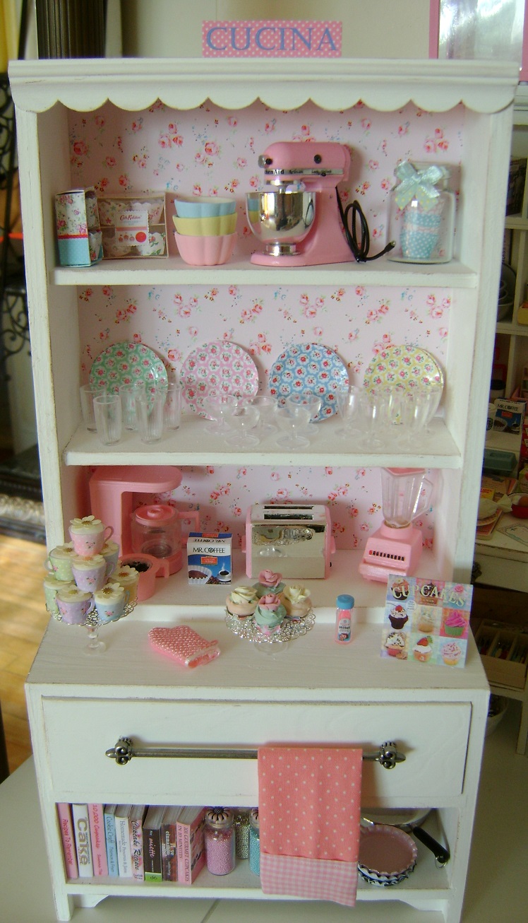 Baking In Miniature: Custom Requested Kitchen in 1:6 Scale