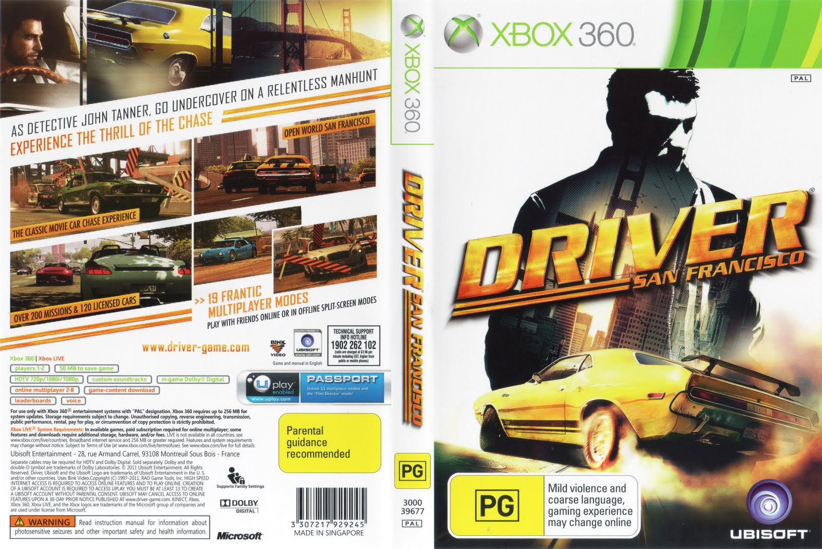 Capa Driver - San Francisco:Covers Filmes