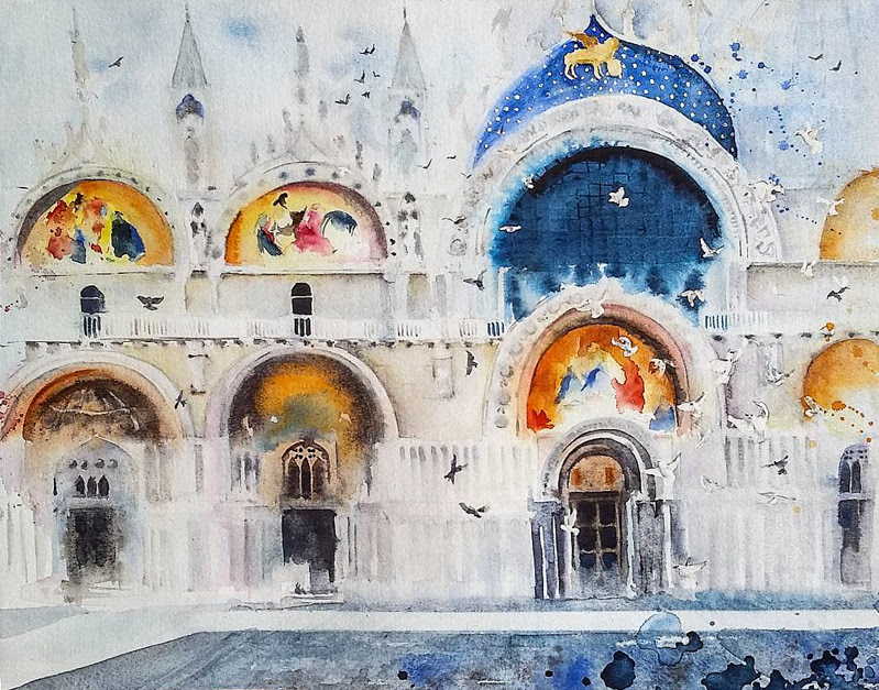 Artospective: Watercolor Paintings by Yulia Shevchenko from United States.