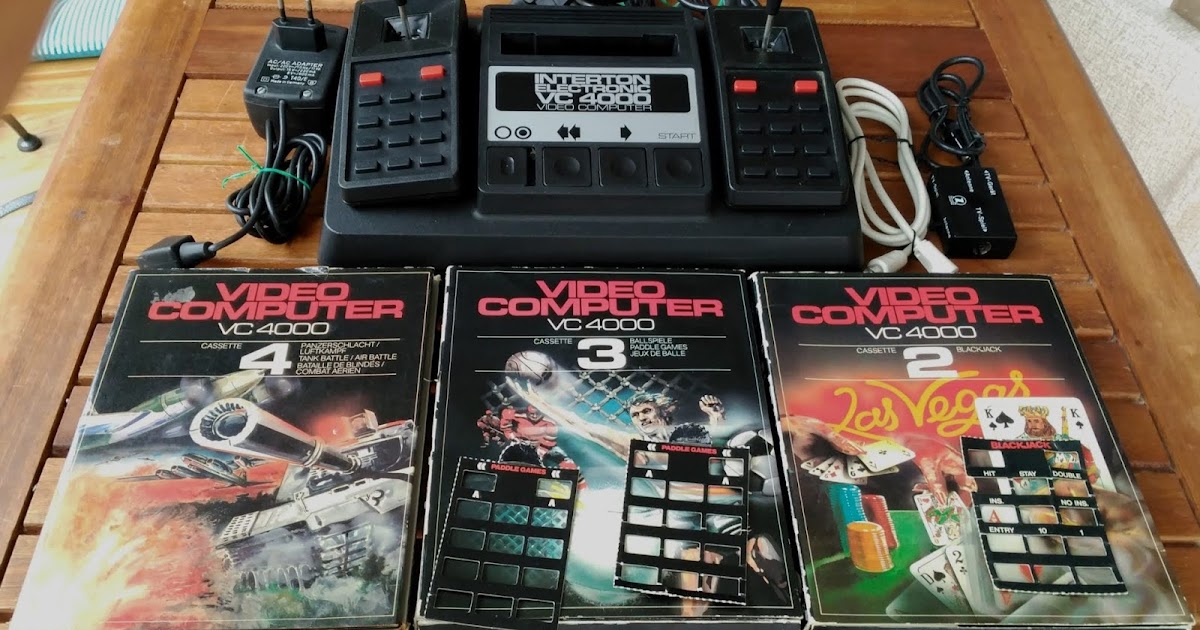 Retro Ordenadores Orty: Consola Interton VC-4000 (1978)