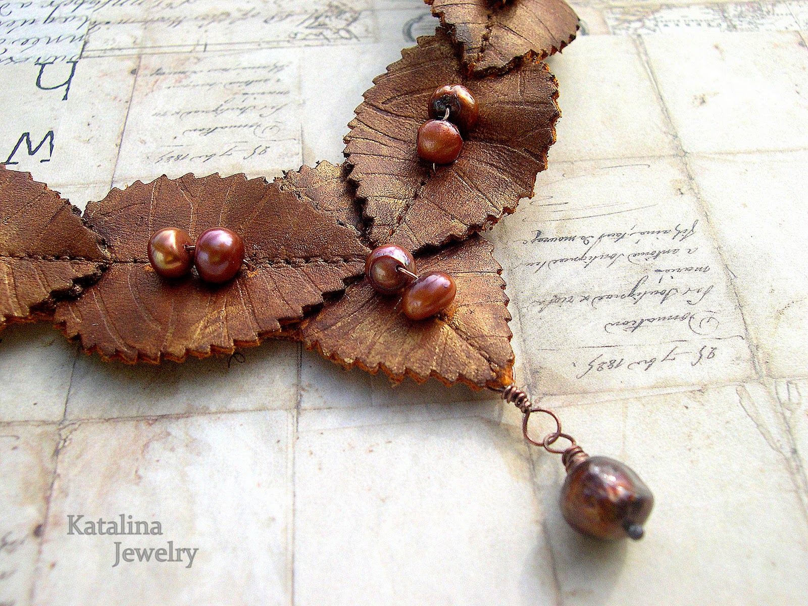 Recycled Leather Necklace Inspirations and Tutorial / The Beading Gem