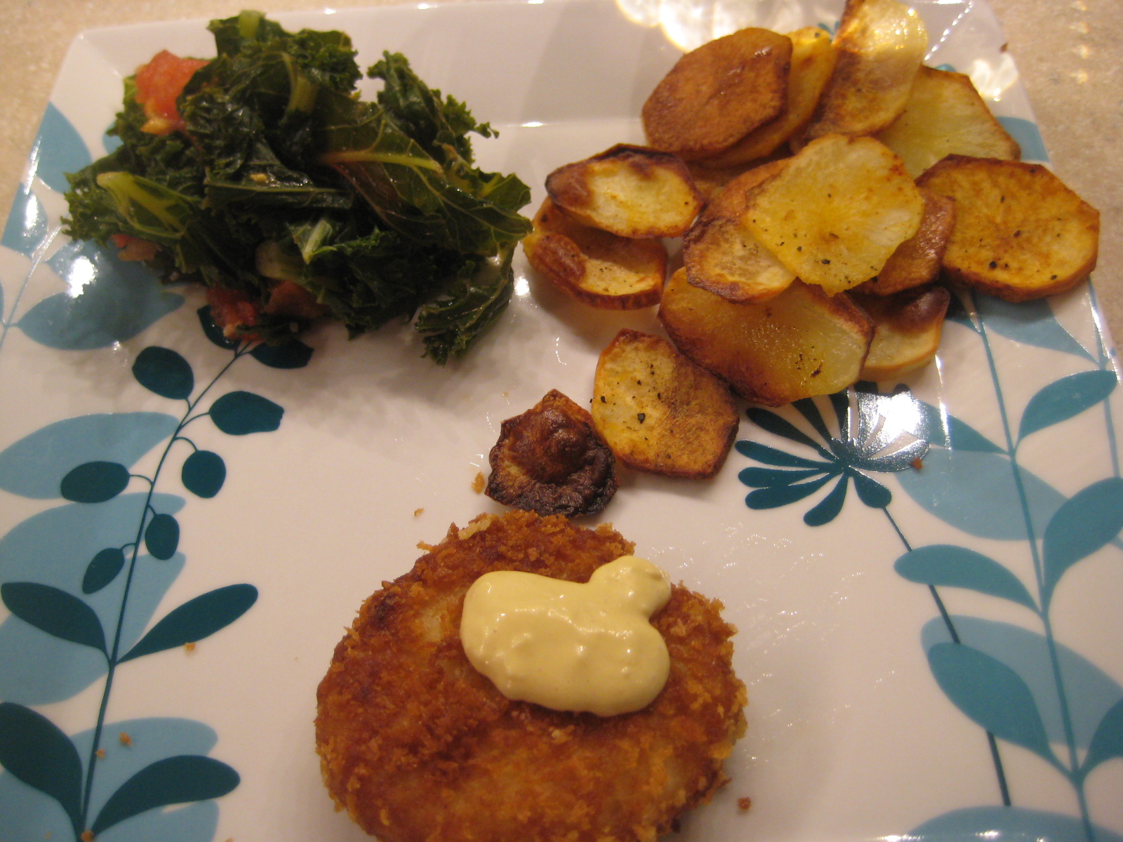 The Dairy Free Omnivore: Fancy Made Simple- Crab Cakes with Sauteed ...