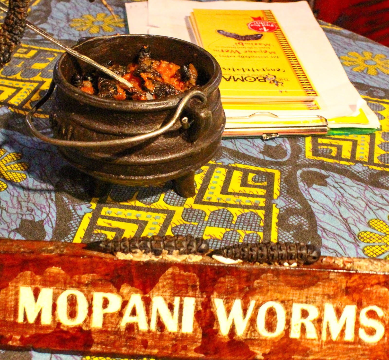 Cannundrums: Mopane Worms