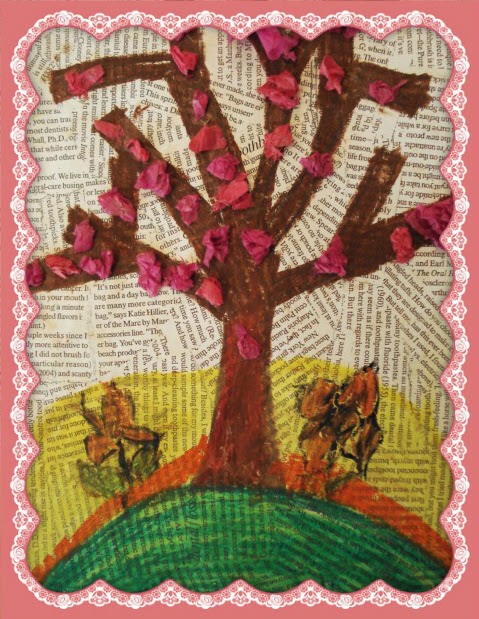 a faithful attempt: Spring Trees